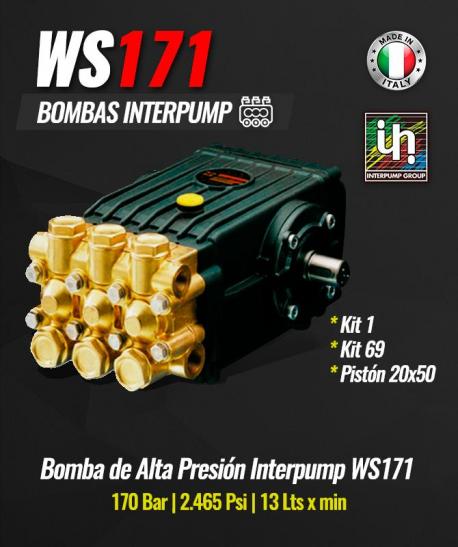 Bomba de alta presión Interpump Modelo WS171