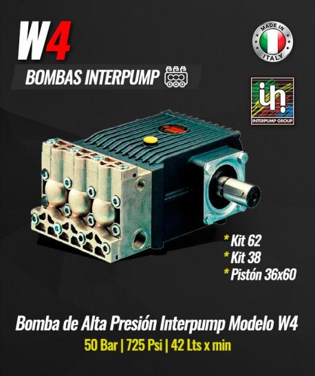 Bomba de alta presión Interpump Modelo W4
