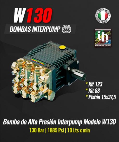 Bomba de alta presión Interpump Modelo W130