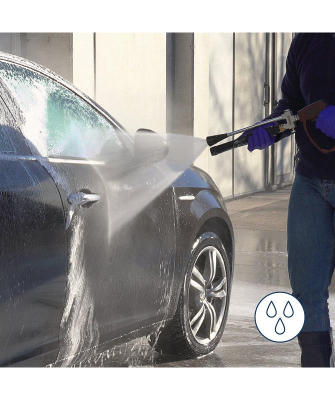 Kit de lanza doble 2 en 1 Espuma continua