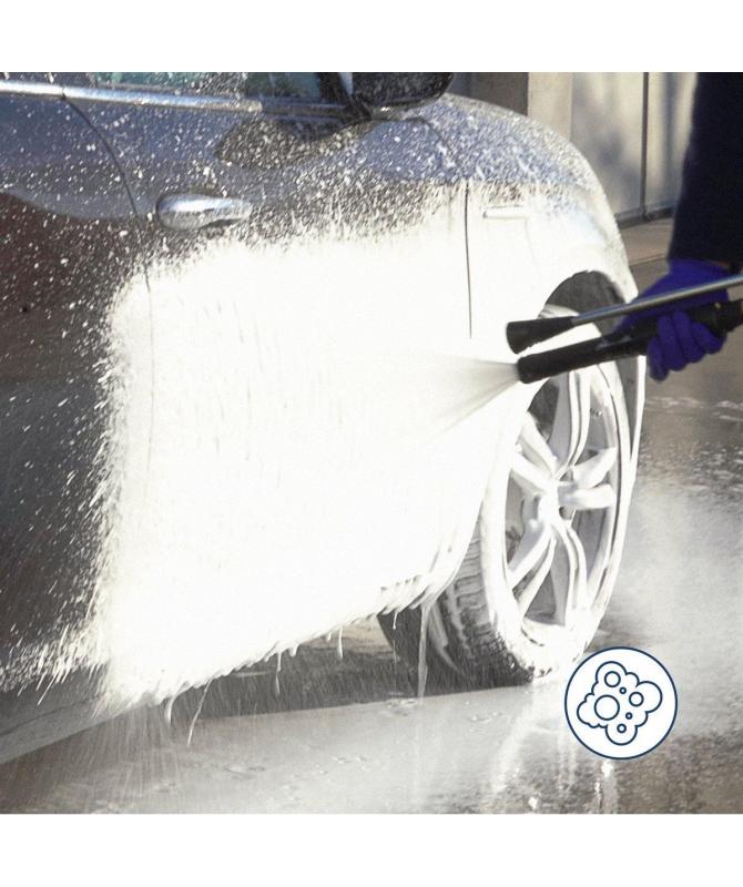 Kit de lanza doble 2 en 1 Espuma continua