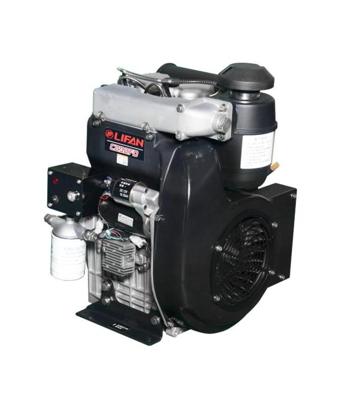 Motor Lifan Diésel Modelo C292FE p/Eléctrica 24 Hp
