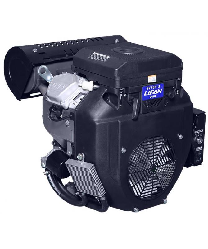 Motor Lifan Bencina Modelo 2V78F-2D p/Eléctrica 24 Hp